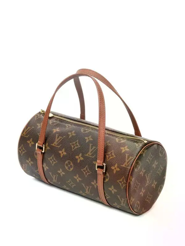 LOUIS VUITTON 26 Papillon Monogram Tote Bag - Brown