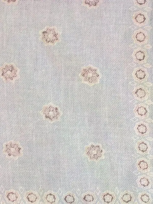 Eleventy Floral-pattern Pocket Square - Grey