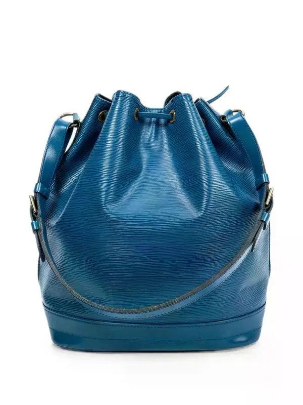LOUIS VUITTON Gm Noe Épi-leather Bucket Bag - Blue