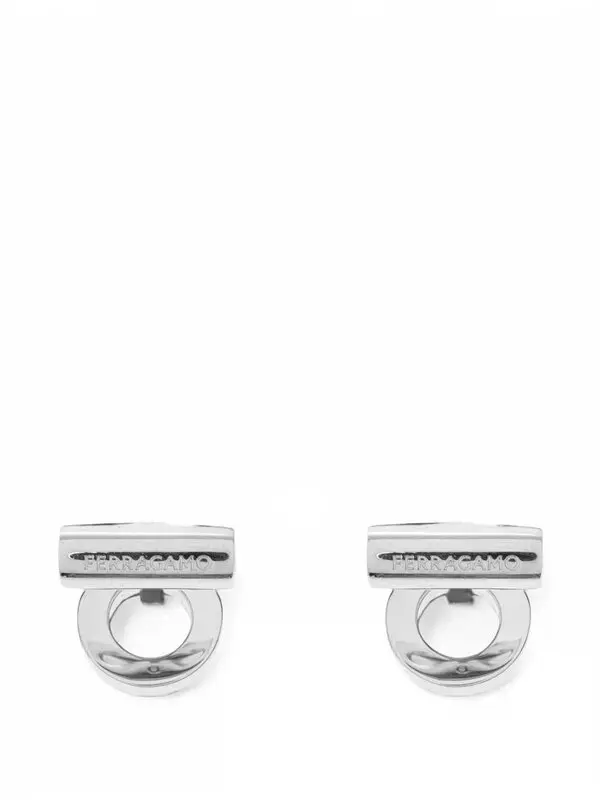FERRAGAMO Gancini Cufflinks - Silver