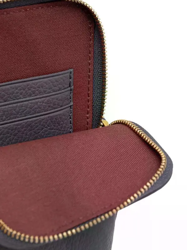 COCCINELLE Mini Pixie Grained-leather Phone Bag