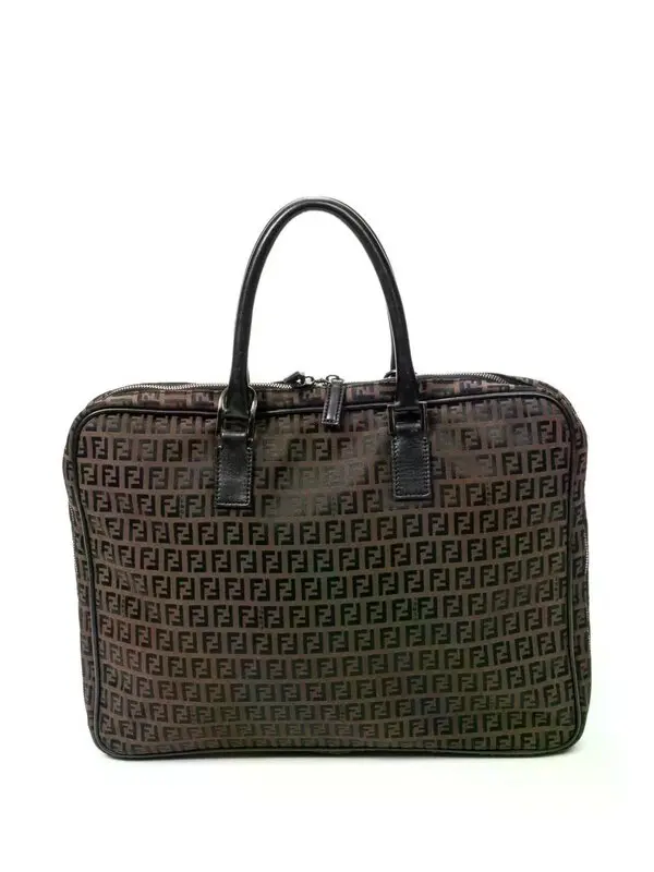 Fendi Zucca Print Laptop Bag