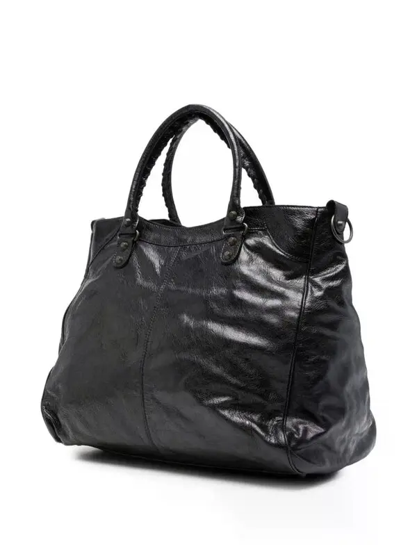 Balenciaga 2000s Large Le City Tote Bag - Black