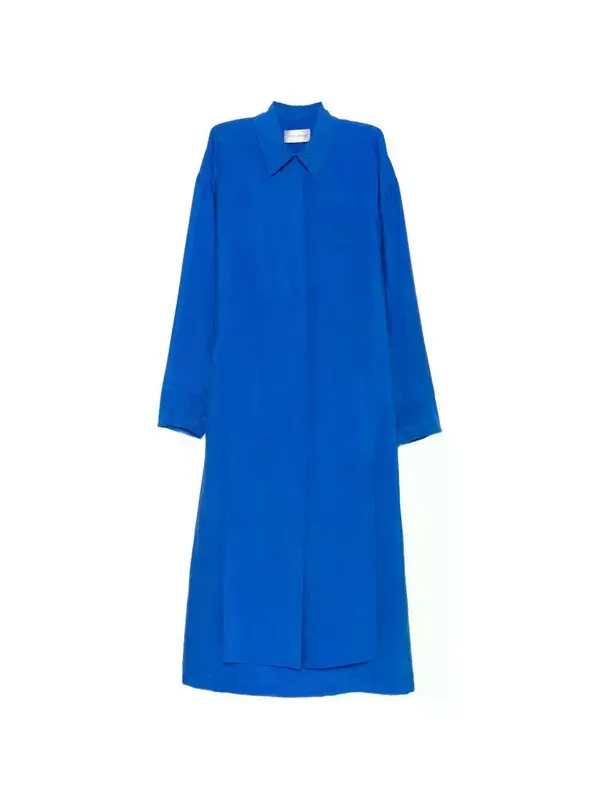 Christian Wijnants Delphi Shirt Midi Dress - Blue