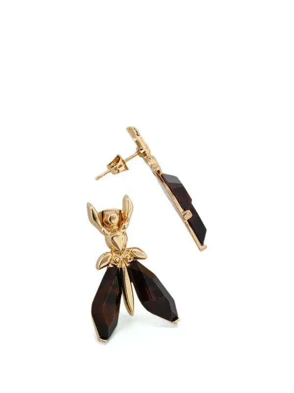 Patrizia Pepe Fly-motif Drop Earrings
