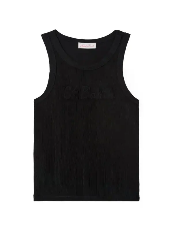 MC2 SAINT BARTH Ada Ribbed Tank Top