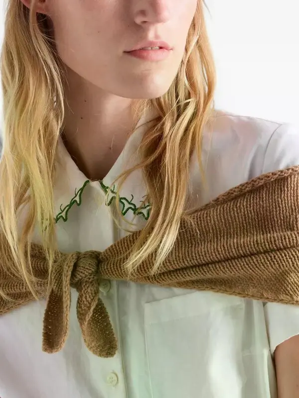 Prada Embroidered Old Reps Cloth Dress