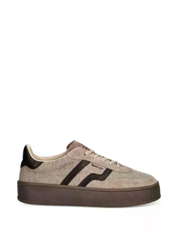 Gant Felt Panelled Sneakers - Neutrals