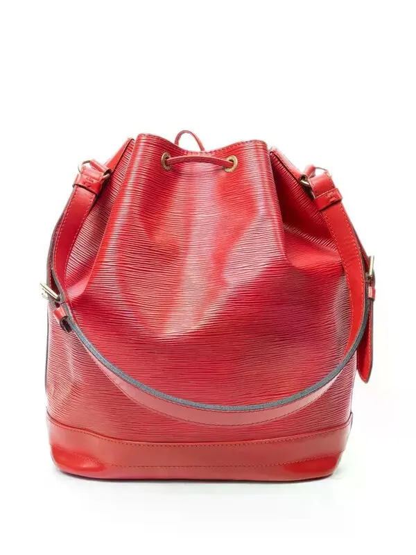 LOUIS VUITTON Gm Noé Bucket Bag - Red