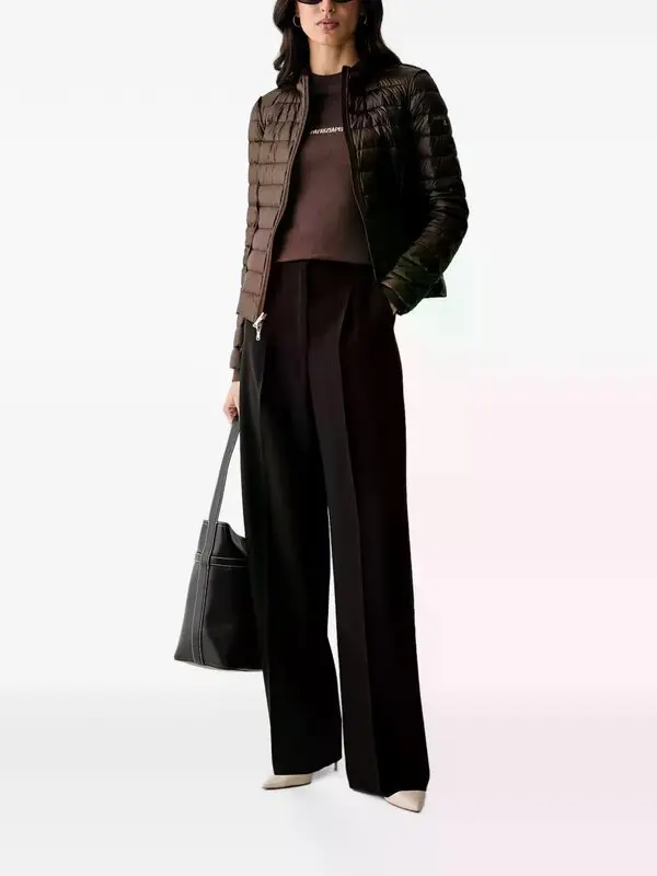 Patrizia Pepe Quilted-finish Zip-up Jacket