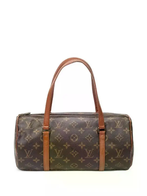 LOUIS VUITTON 30 Papillon Monogram Tote Bag - Brown