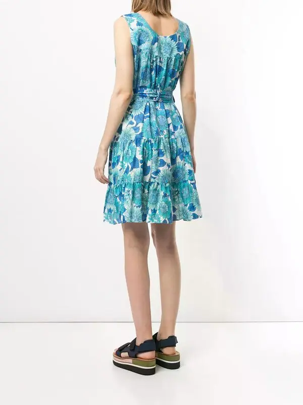 BAMBAH Floral Print Flared Dress