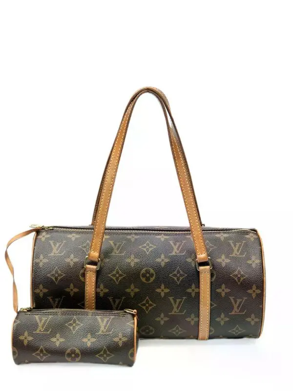 LOUIS VUITTON 1999 30 Papillon Monogram-pattern Tote Bag - Brown