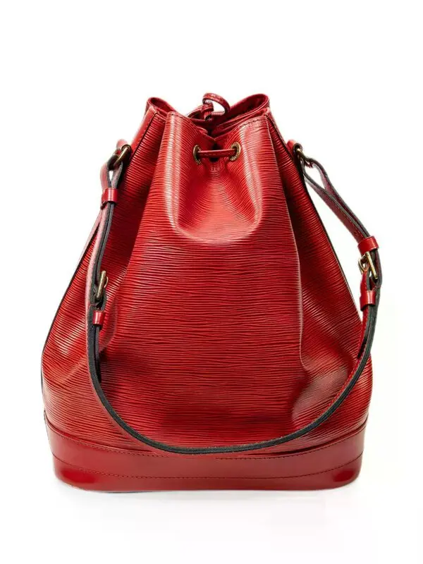 LOUIS VUITTON Gm Noe Bucket Bag - Red