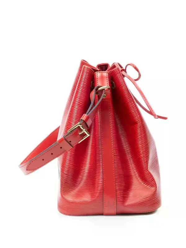 LOUIS VUITTON Noe Pm Epi Leather Bucket Bag - Red