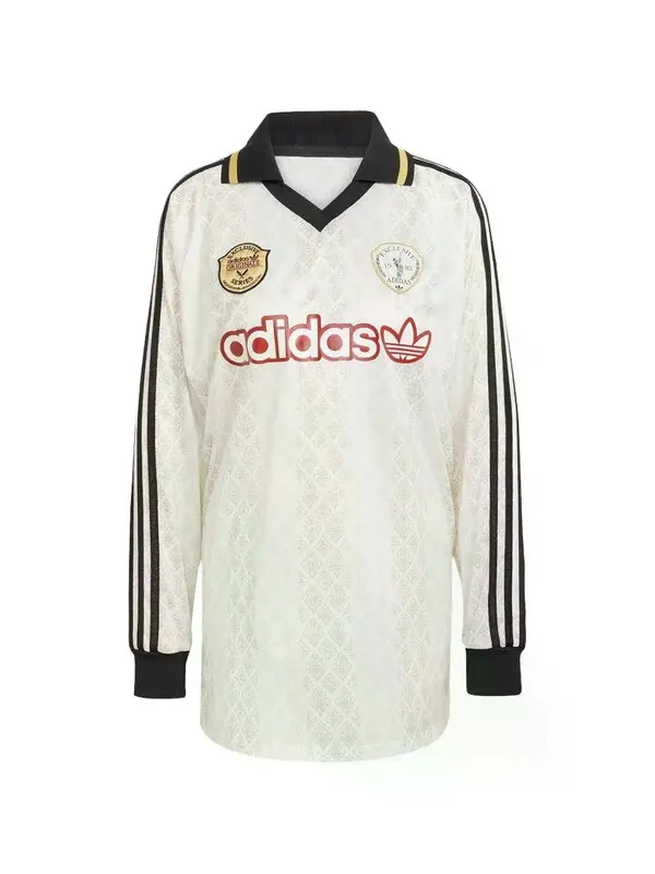Adidas Retro Sports Cricket-inspired Long-sleeve Jersey - Neutrals