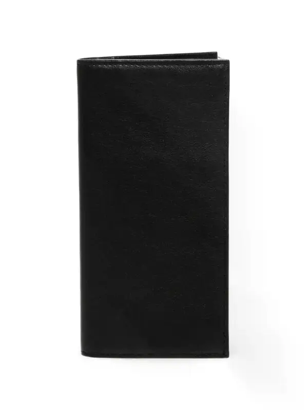 Corneliani Leather Bifold Wallet - Black