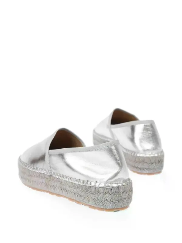 Moschino Round-toe Espadrilles - Grey