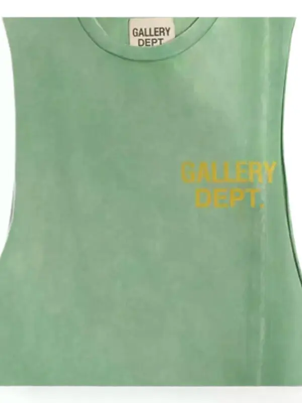 GALLERY DEPT. Logo-print Sleeveless Top