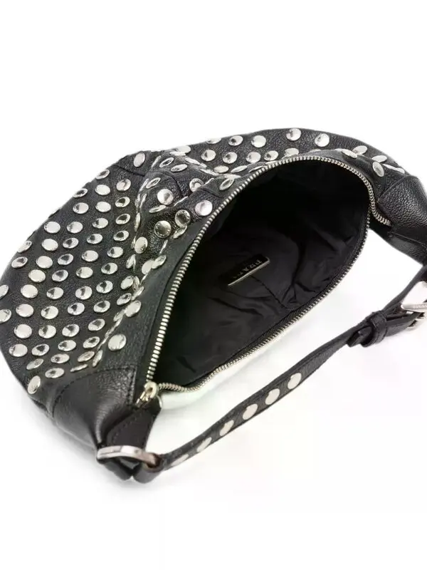 Prada 2000s Studded Leather Tote Bag