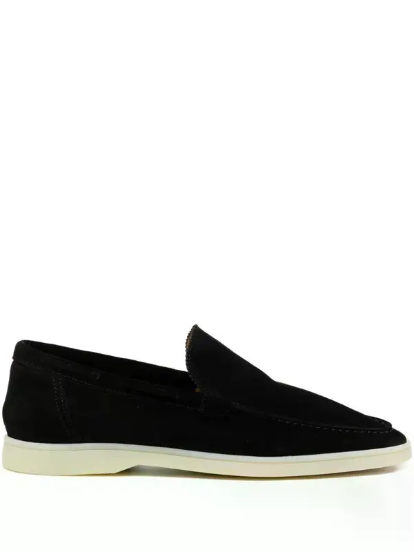 AURELIEN Yacht Loafers - Black