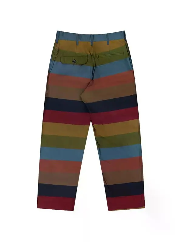 4SDESIGNS Horizontal Stripe Trousers