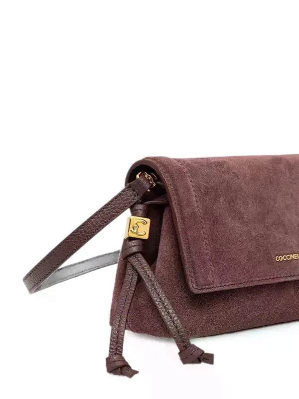 COCCINELLE Mini Thesssuede Leather Shoulder Bag