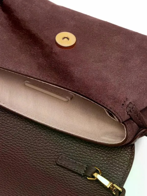 COCCINELLE Mini Thesssuede Leather Shoulder Bag