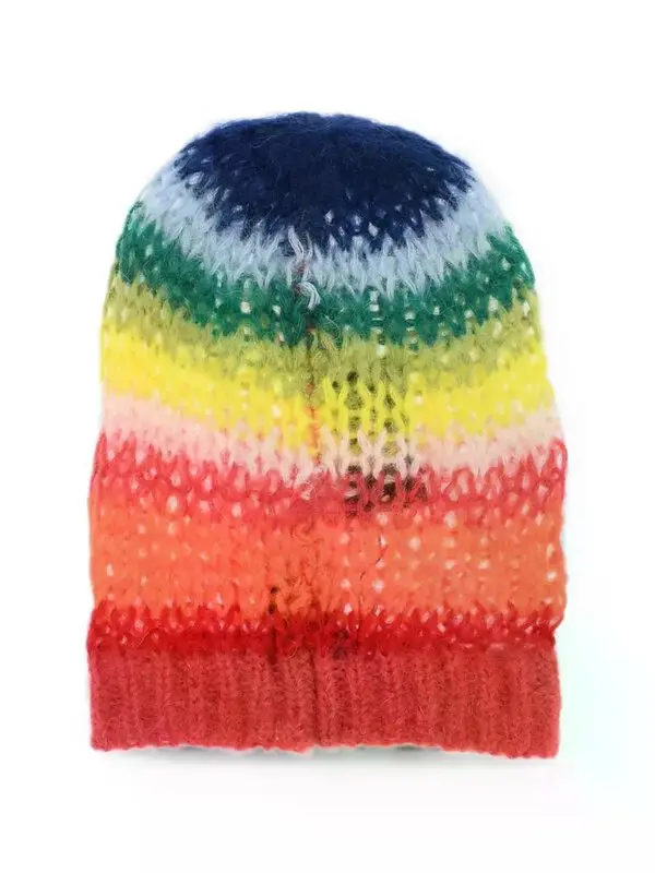 Dsquared2 Ombré Open-knit Beanie Hat