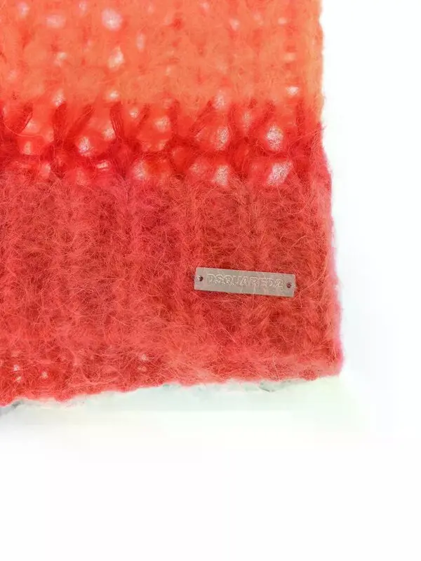 Dsquared2 Ombré Open-knit Beanie Hat
