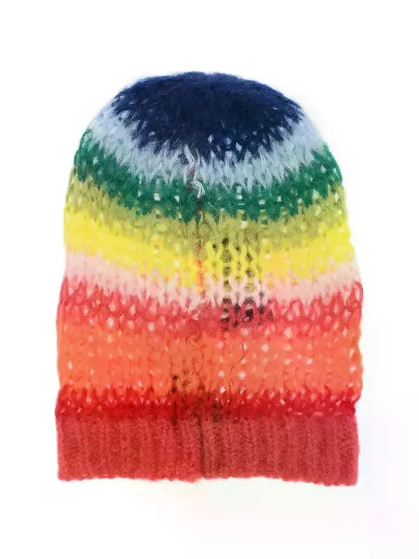 Dsquared2 Ombré Open-knit Beanie Hat