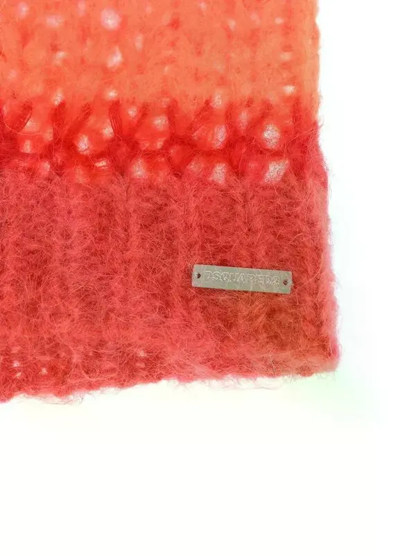 Dsquared2 Ombré Open-knit Beanie Hat