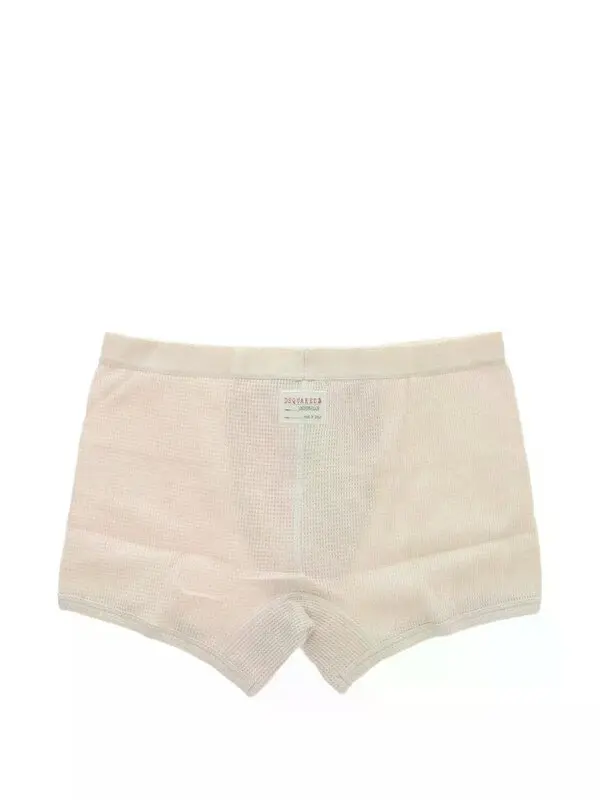 Dsquared2 Honeycomb Cotton Boxers - White