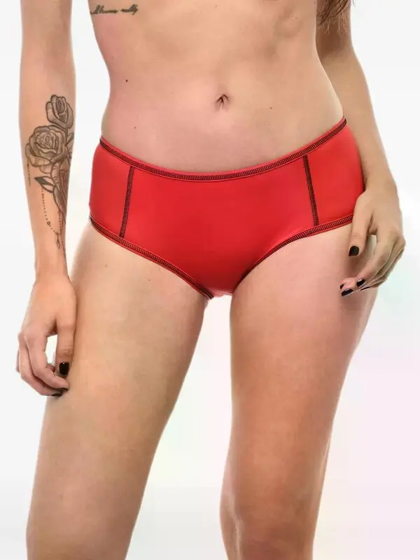 Dsquared2 Logo-print Bikini Briefs - Red
