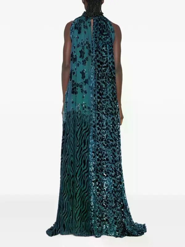 PIERRE-LOUIS MASCIA Printed Maxi Dress