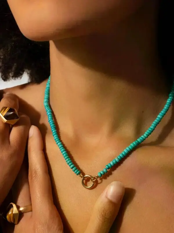 Zoe Chicco Turquoise Beaded Necklace