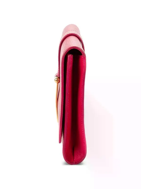 Saint Laurent Ligne Y Clutch Bag - Pink