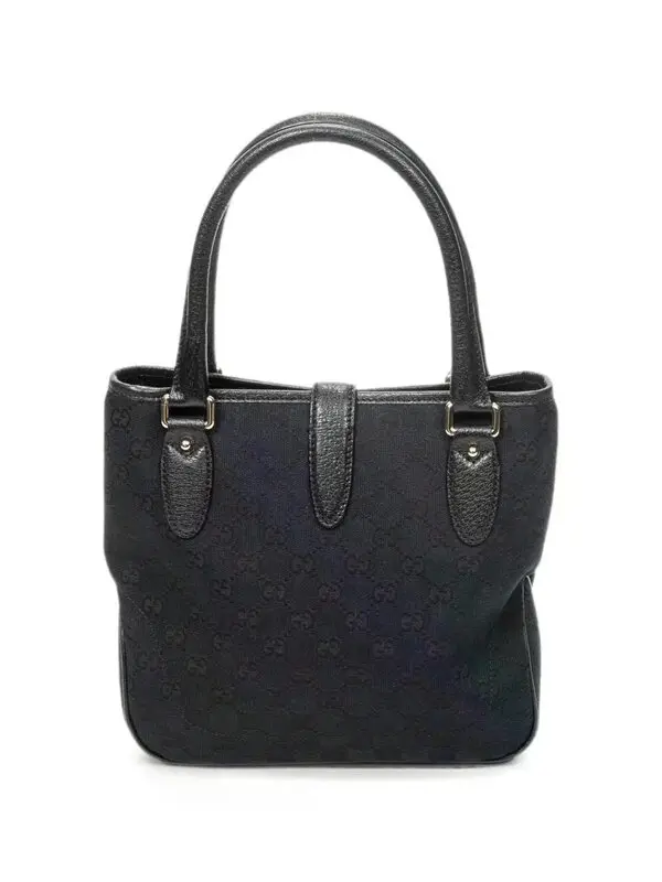 Gucci Jackie Gg Canvas Tote Bag