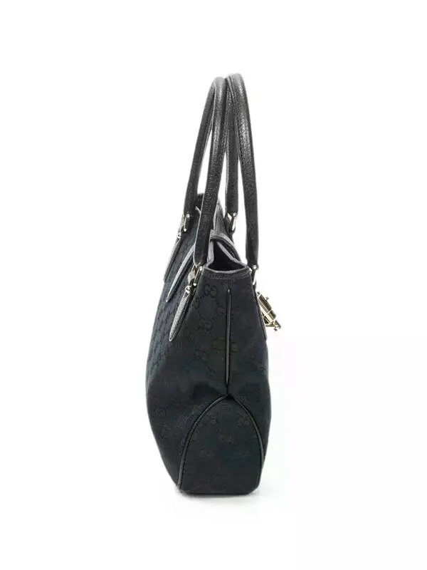 Gucci Jackie Gg Canvas Tote Bag