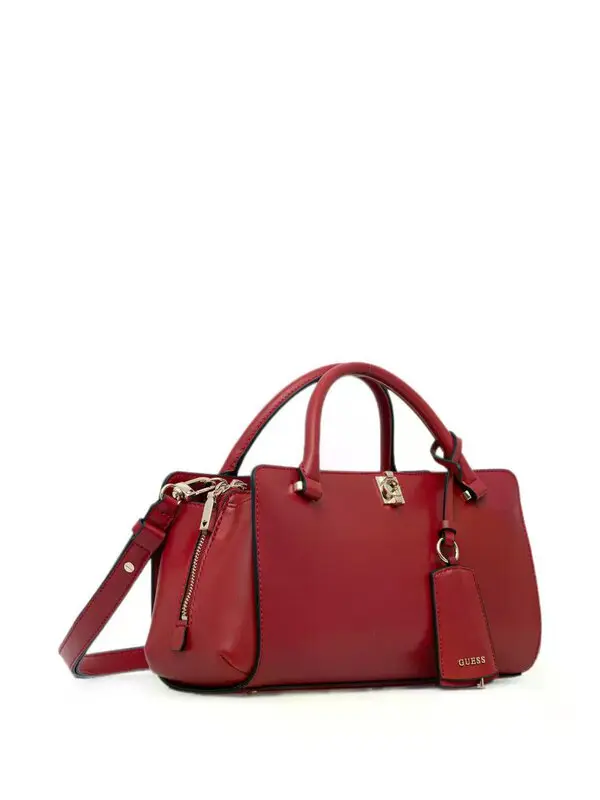 Guess Audrey Satchel Bag - Red
