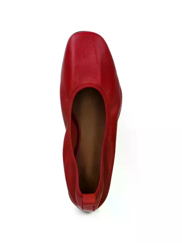 BILLI BI Square-toe Ballet Flats
