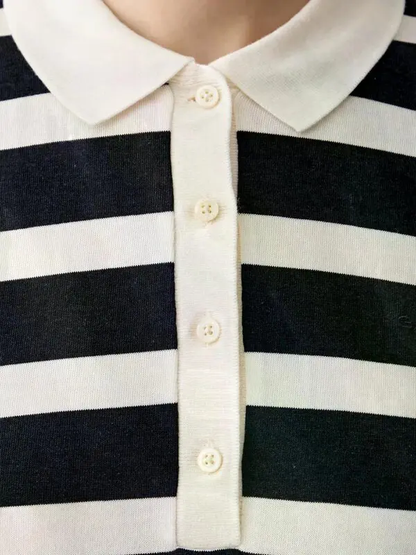Gant Striped Short-sleeve Polo Shirt
