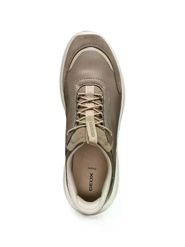 Geox Panelled Lace-up Sneakers