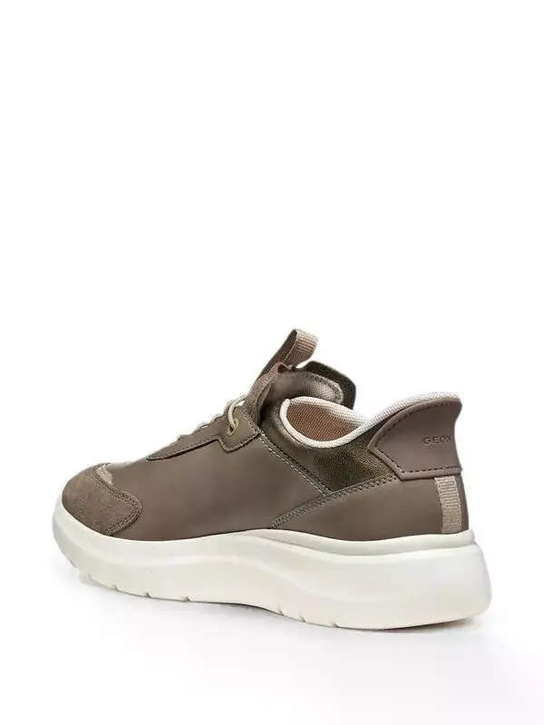 Geox Panelled Lace-up Sneakers
