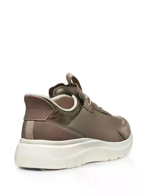 Geox Panelled Lace-up Sneakers