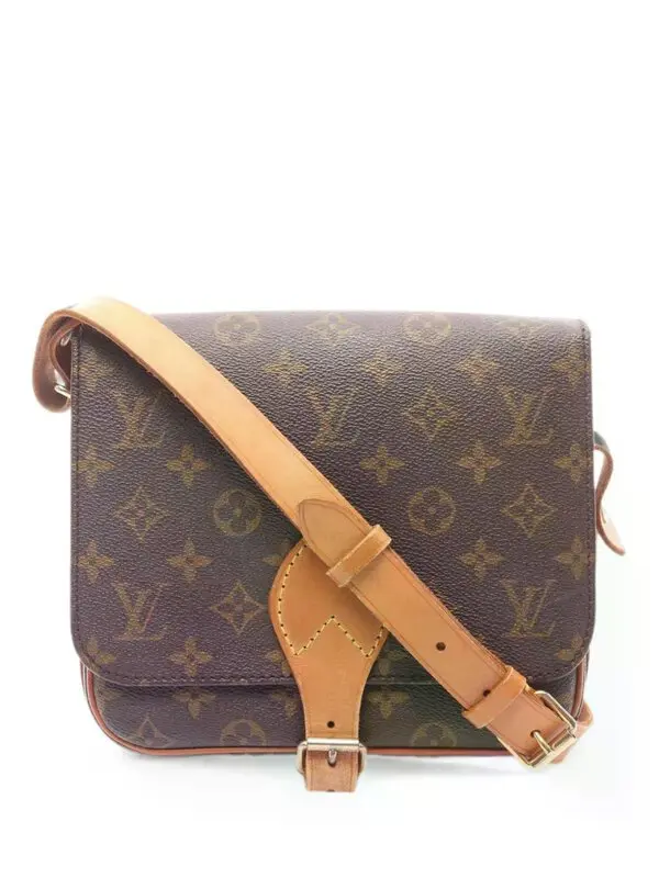 LOUIS VUITTON 1983 Mm Cartesier Monogram Cross Body Bag - Brown