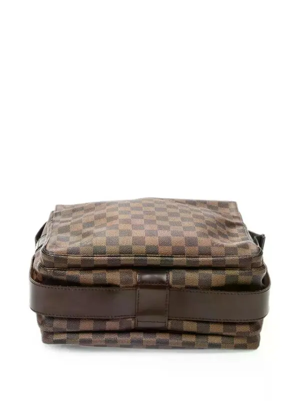 LOUIS VUITTON Naviglio Damier Ebène Shoulder Bag - Brown