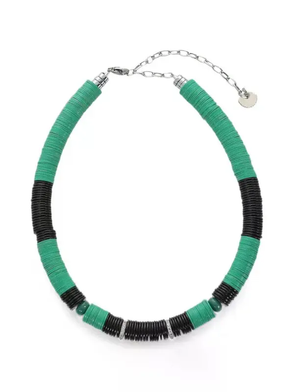 HIJAS DE PUKA Stone Rondelle Necklace