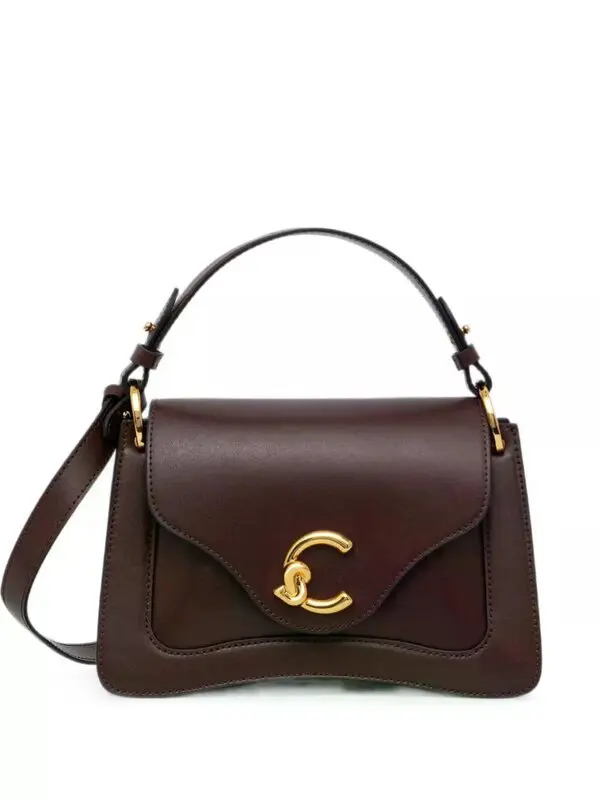 COCCINELLE Logo-plaque Shoulder Bag - Brown