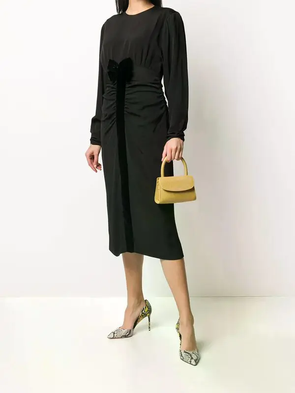 Nina Ricci Gathered Bow Dress